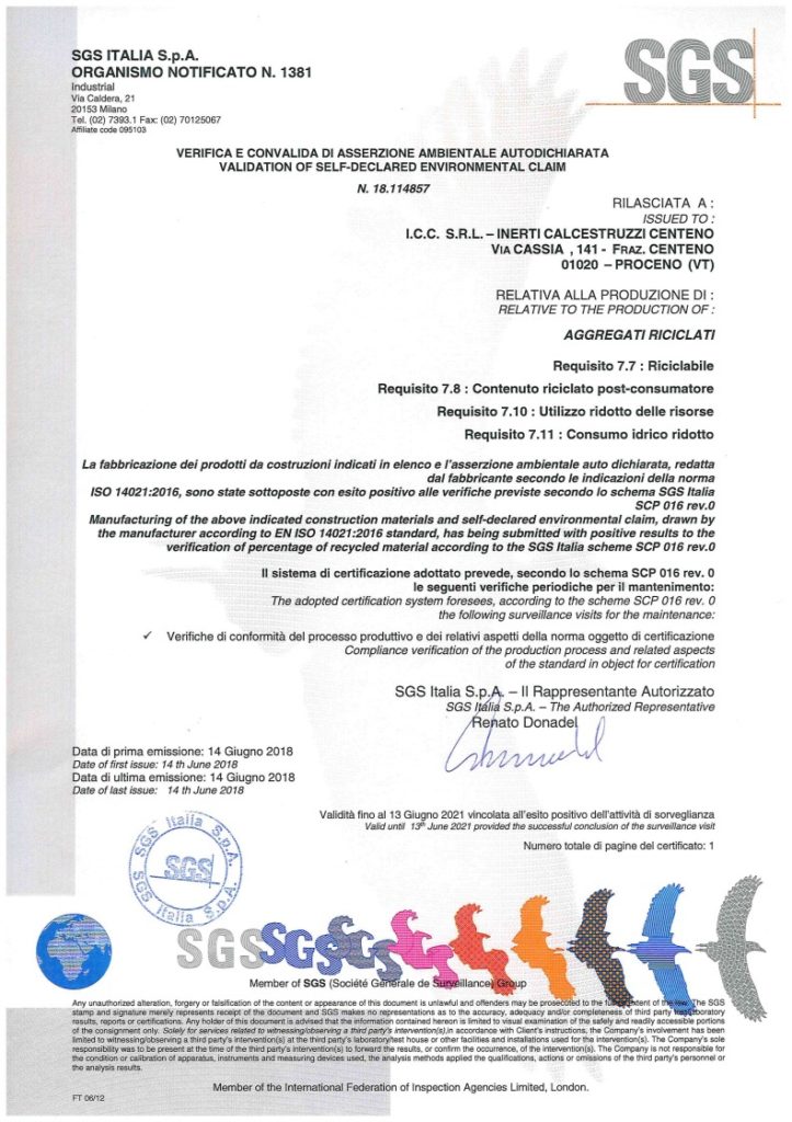 Certificazioni di qualità - ICC Srl Centeno - Viterbo Certificazioni di qualità - ICC Srl Centeno - Viterbo